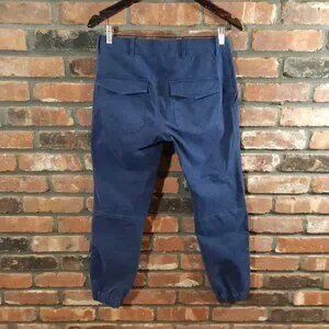 Nili Lotan | Pants & Jumpsuits | Nili Lotan Blue Cropped French ...